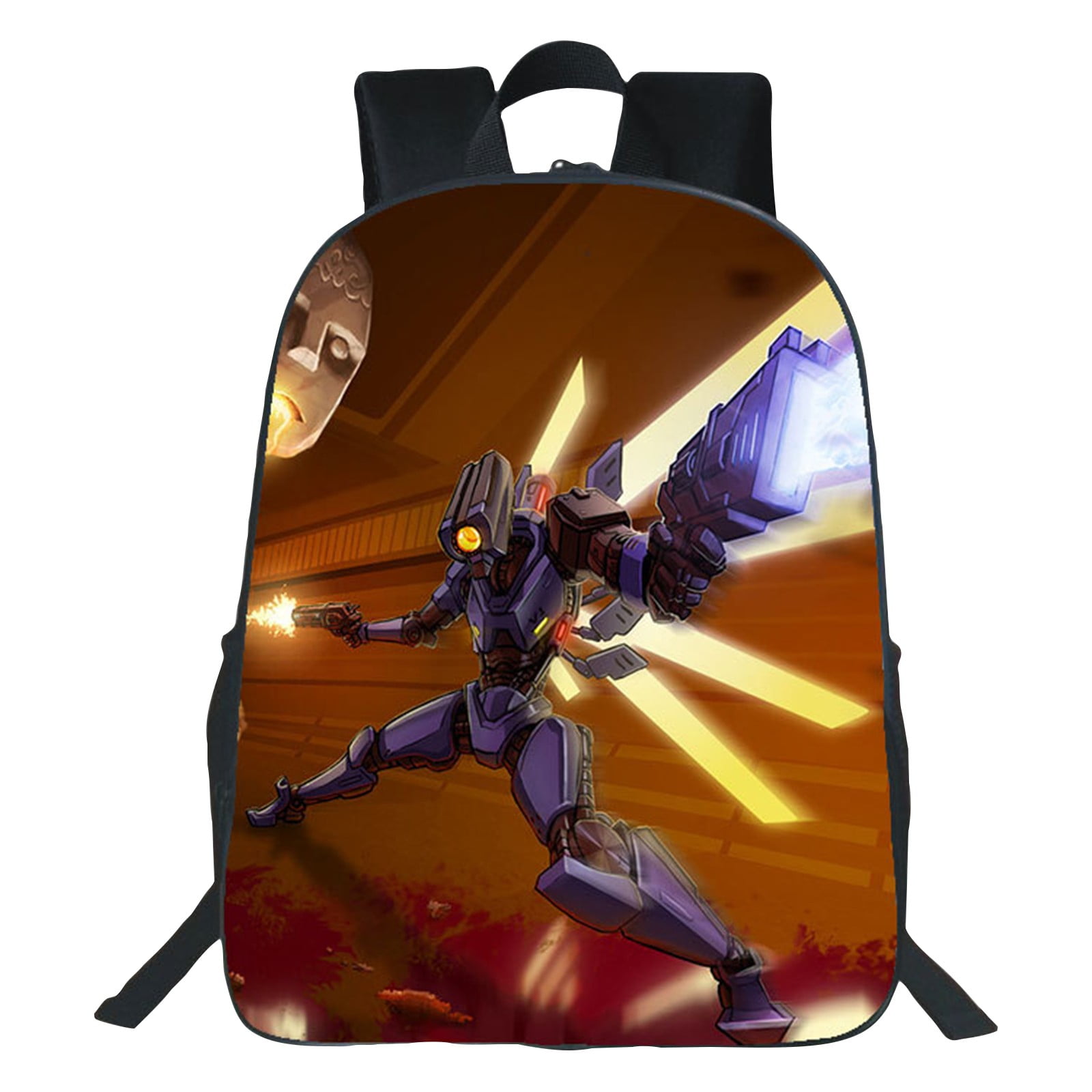 ULTRAKILL Game Backpack for Students - Cute Cartoon Printed Backpack ...