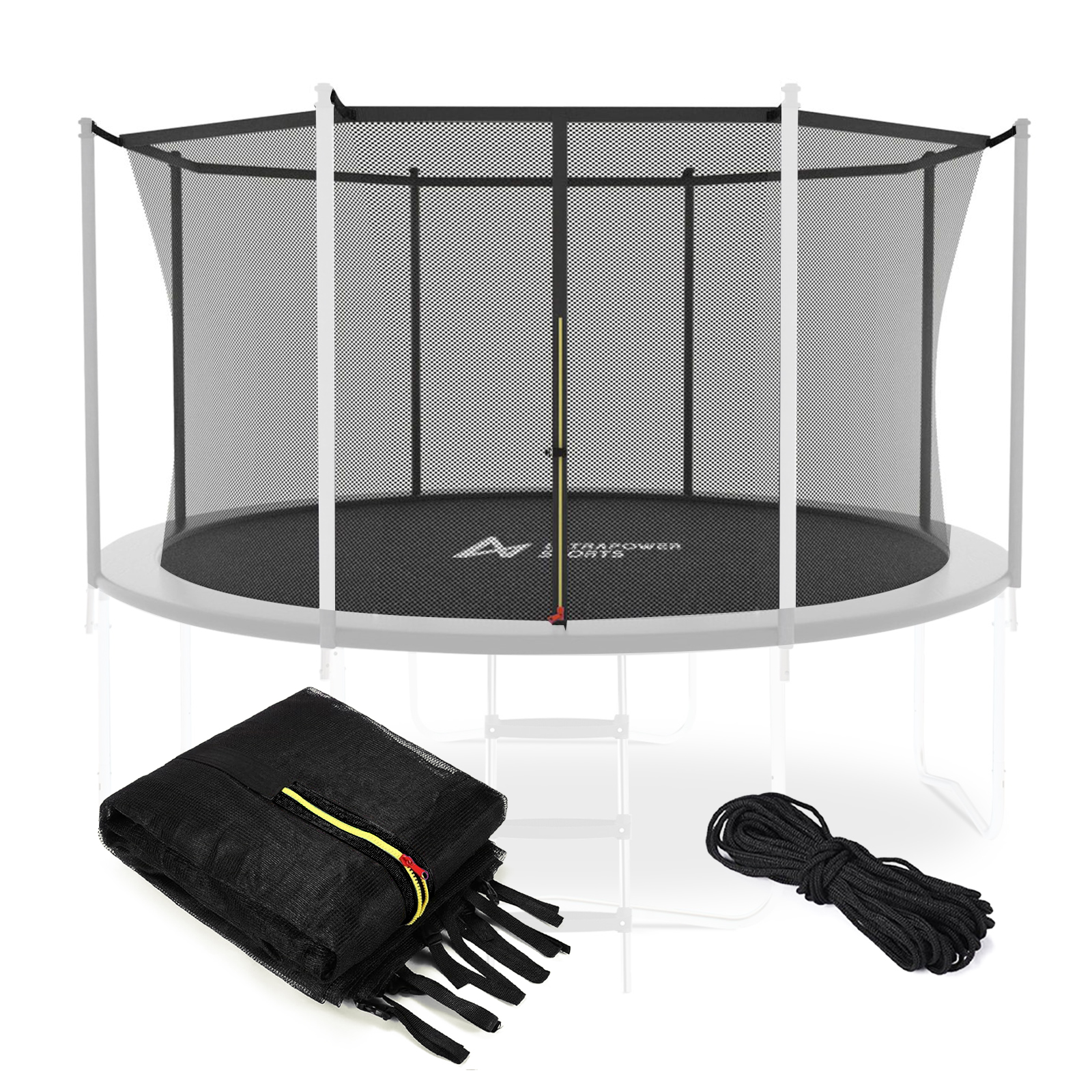 Bounce Pro 14 Ft. Round Trampoline Vertical Leg Extension with Holes ...
