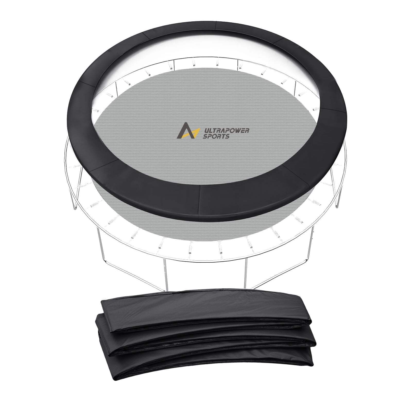 Trampoline Pad Replacement, 14 FT Trampoline Replacement Safety Pad ...