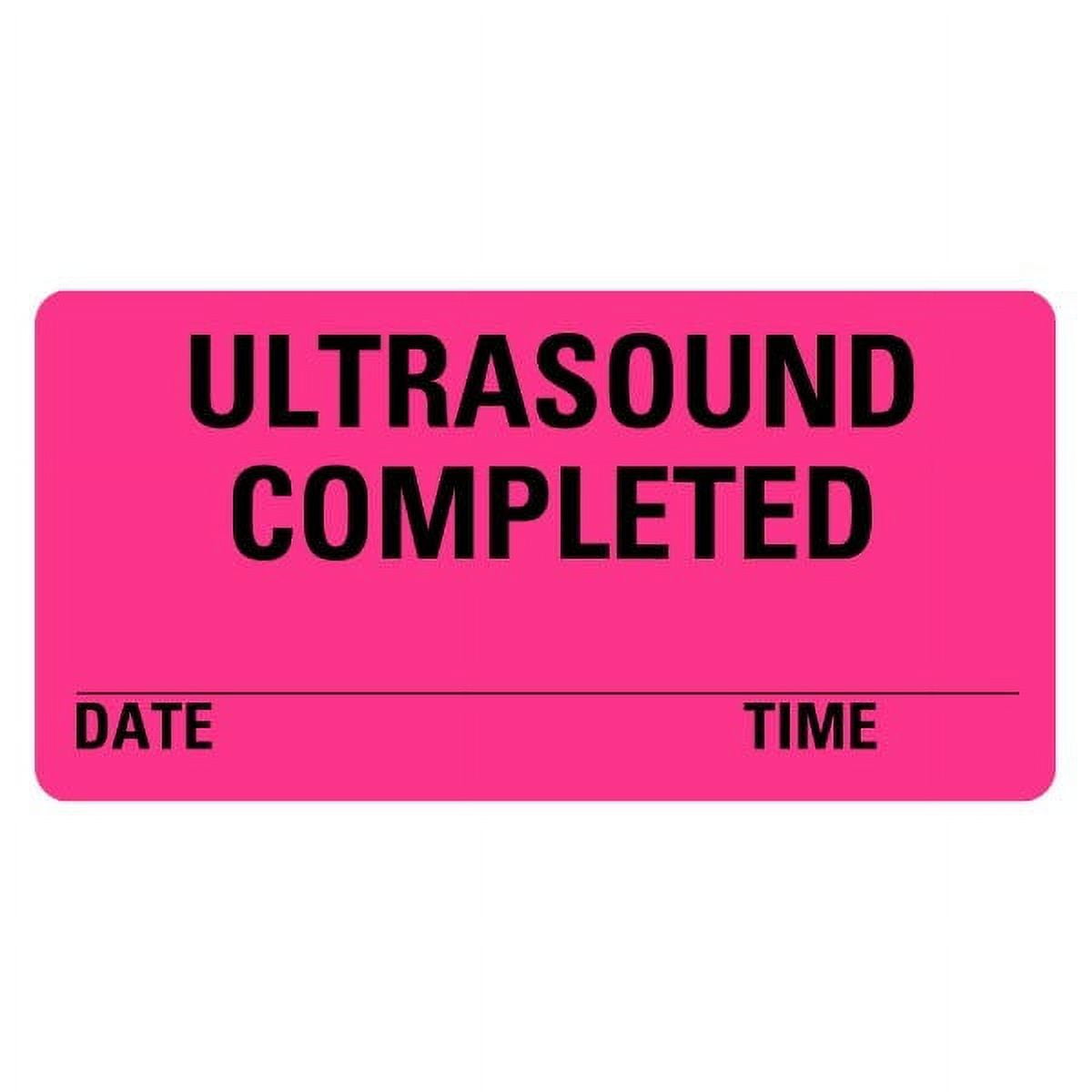 ULTRASOUND COMPLETED Medical Labels - Walmart.com