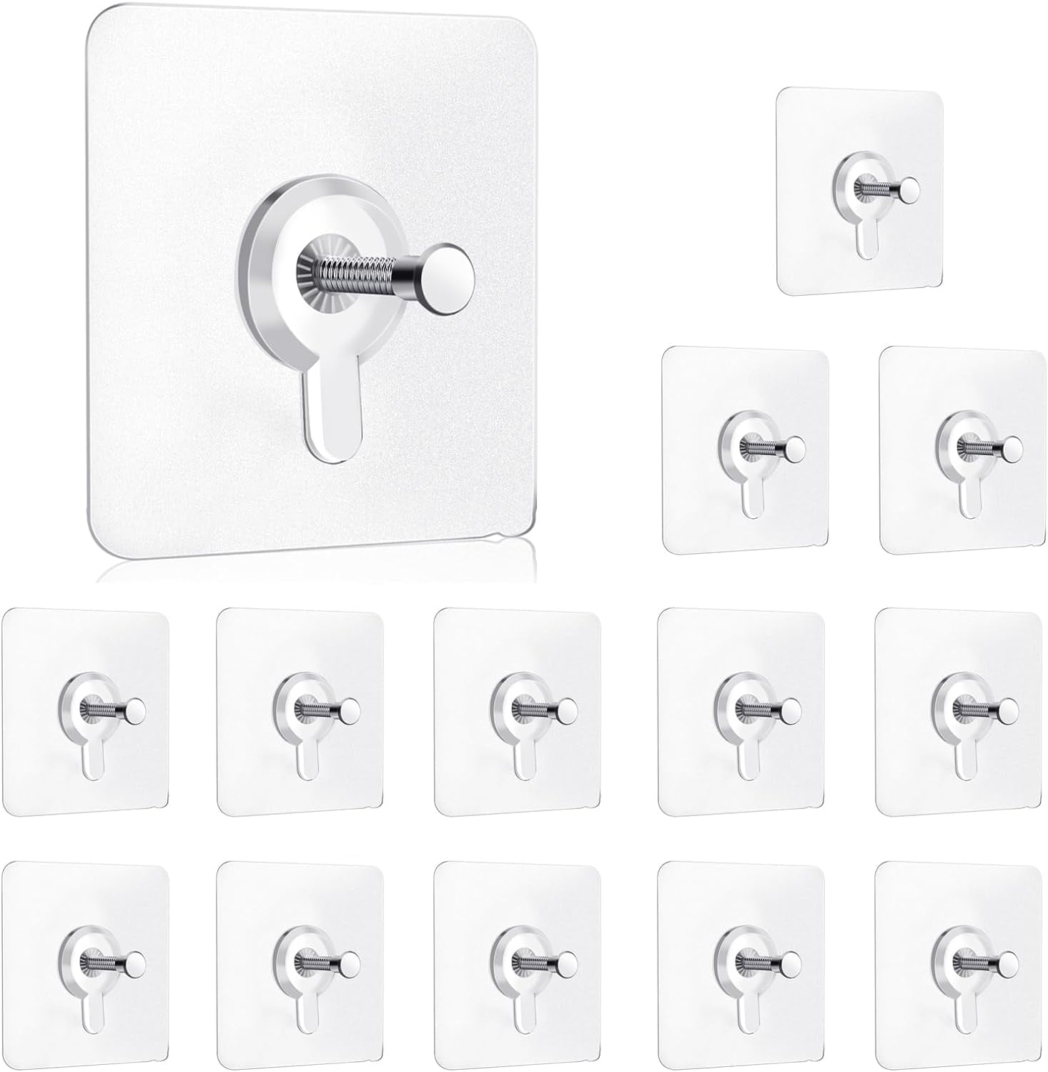 ULUPI EXIM Stainless Steel Adhesive Hooks For Wall Without Drilling ...