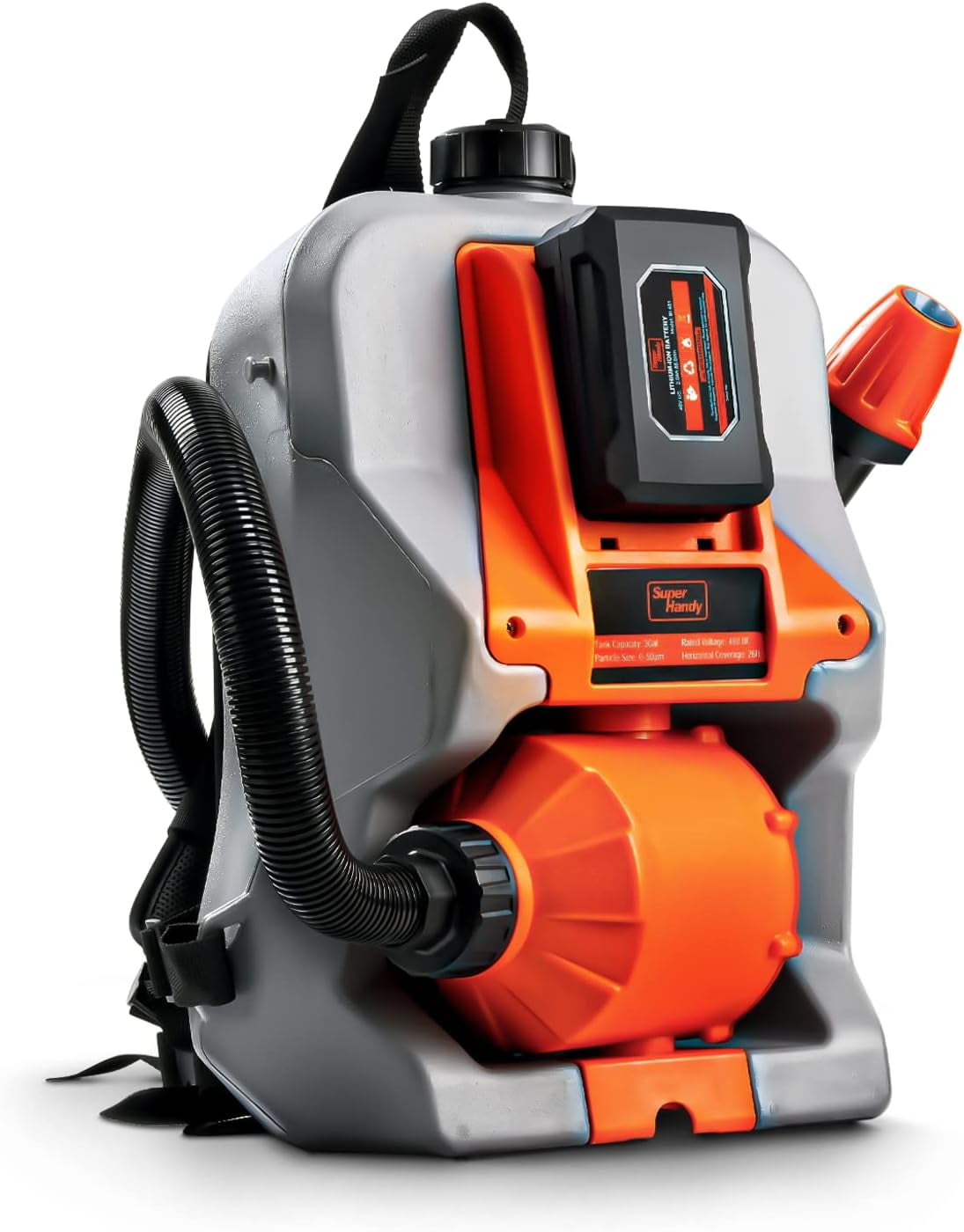 ULV Fogger Cordless Backpack, Garden Mist Sprayer Machine w/48V Battery ...