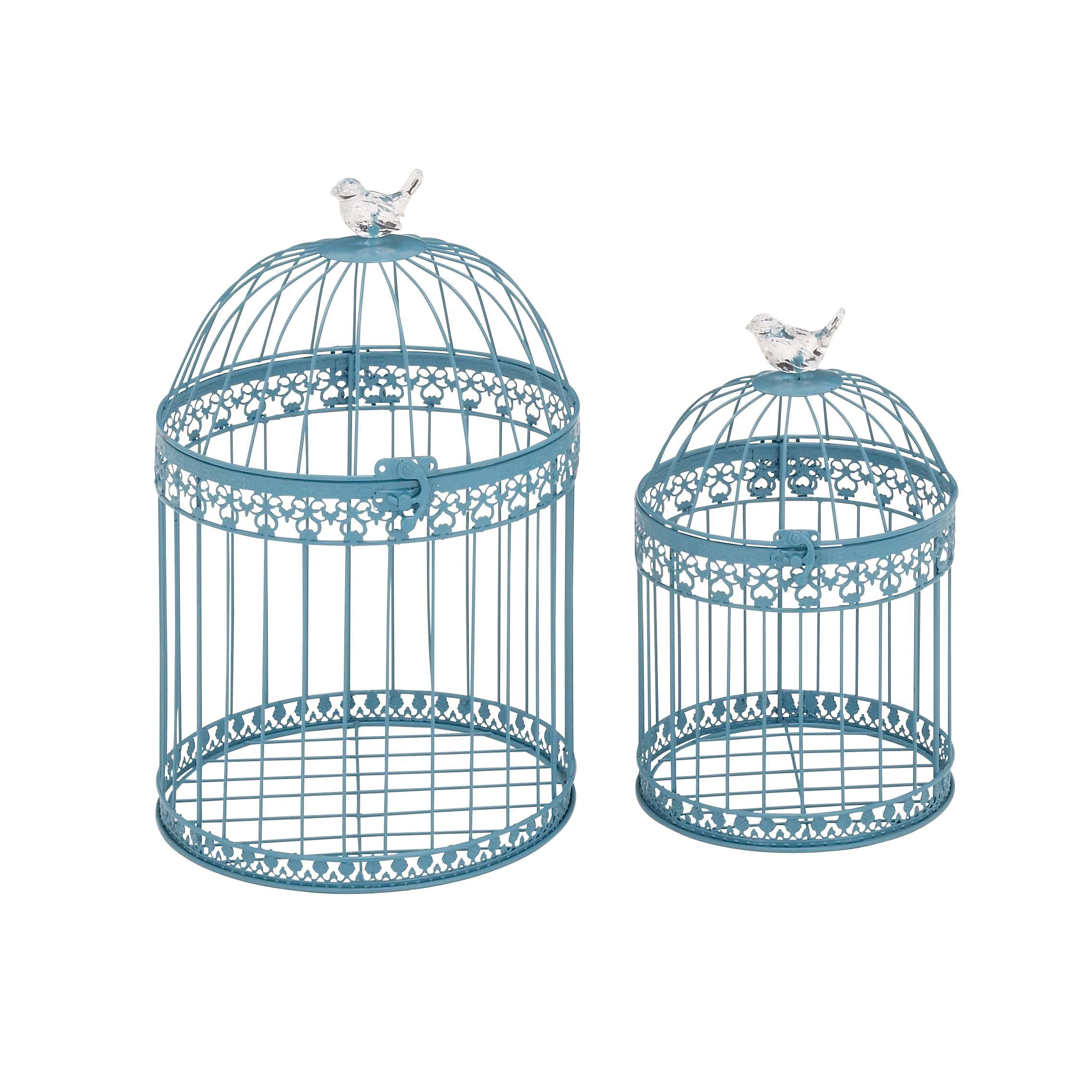 UMA Attractive And Lovely (Set Of 2) Acrylic Bird Cages - Walmart.com