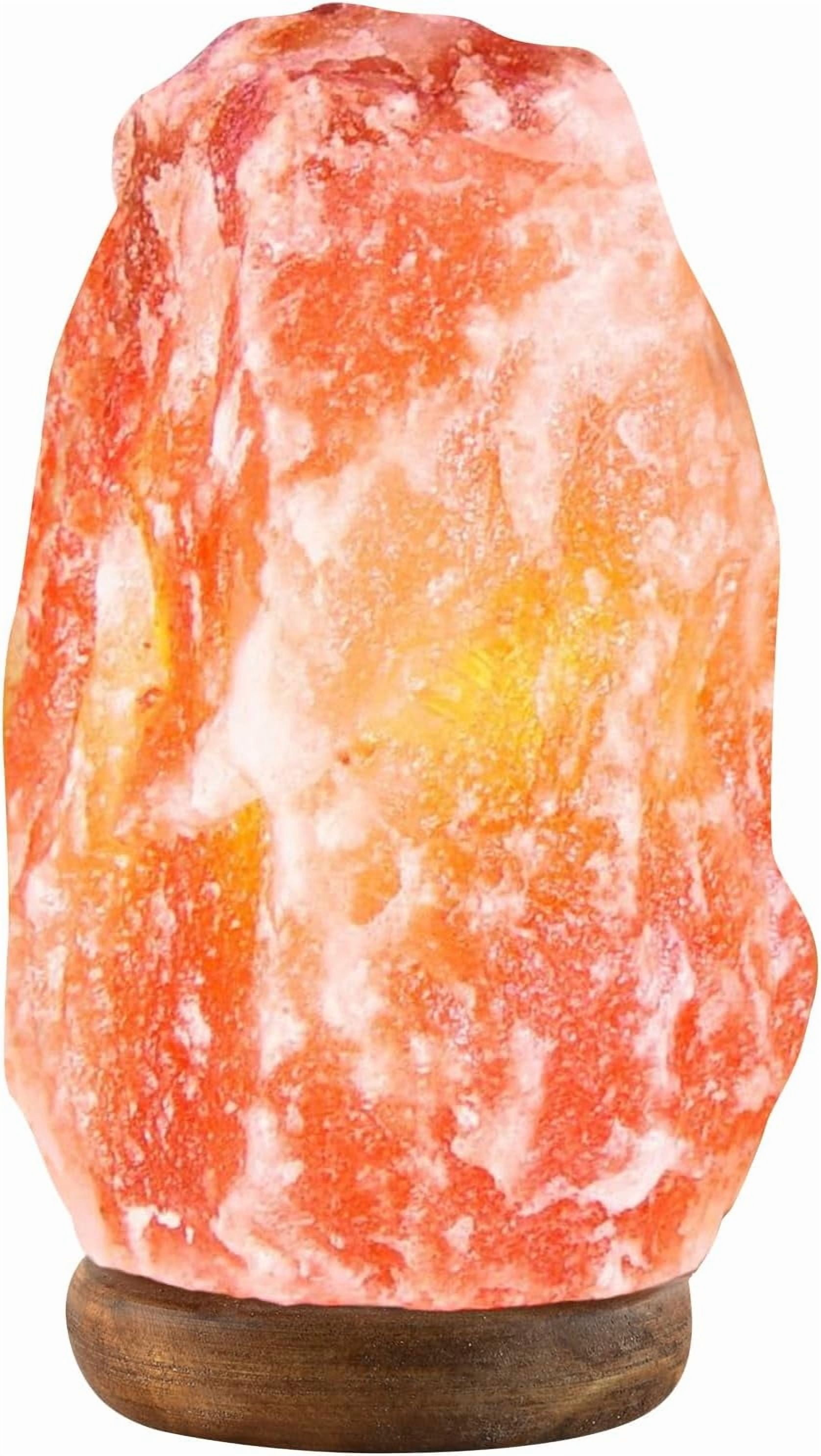 UMAID Himalayan Salt Lamp 8-10 inch (7-11 lb) with Dimmable Switch and ...