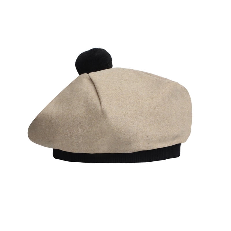 UMAM Scottish Traditional Tam o' Shatner 100% Wool Tammy Hat Flat ...