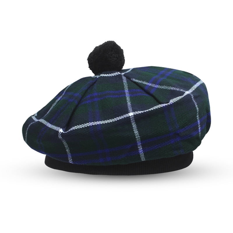 UMAM Scottish Traditional Tam o' Shatner Acrylic Wool Tammy Hat Flat ...