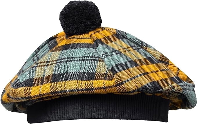 UMAM Scottish Traditional Tam o' Shatner Acrylic Wool Tammy Hat Flat ...
