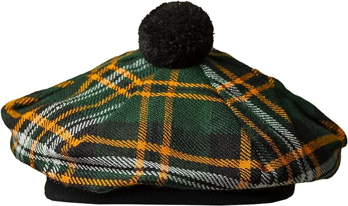 UMAM Scottish Traditional Tam o' Shatner Acrylic Wool Tammy Hat Flat ...