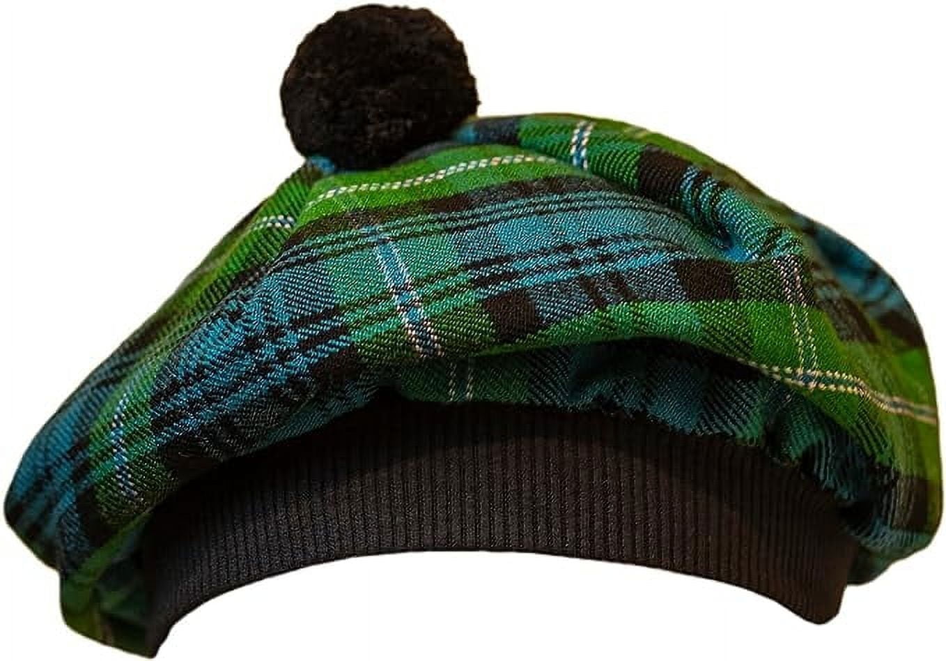 UMAM Scottish Traditional Tam o' Shatner Acrylic Wool Tammy Hat Flat ...