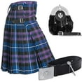 UMAM Tartan Kilt Set - 05 Pieces Kilt Accessories for Men, Scottish Outfit (Pride of Scotland ...