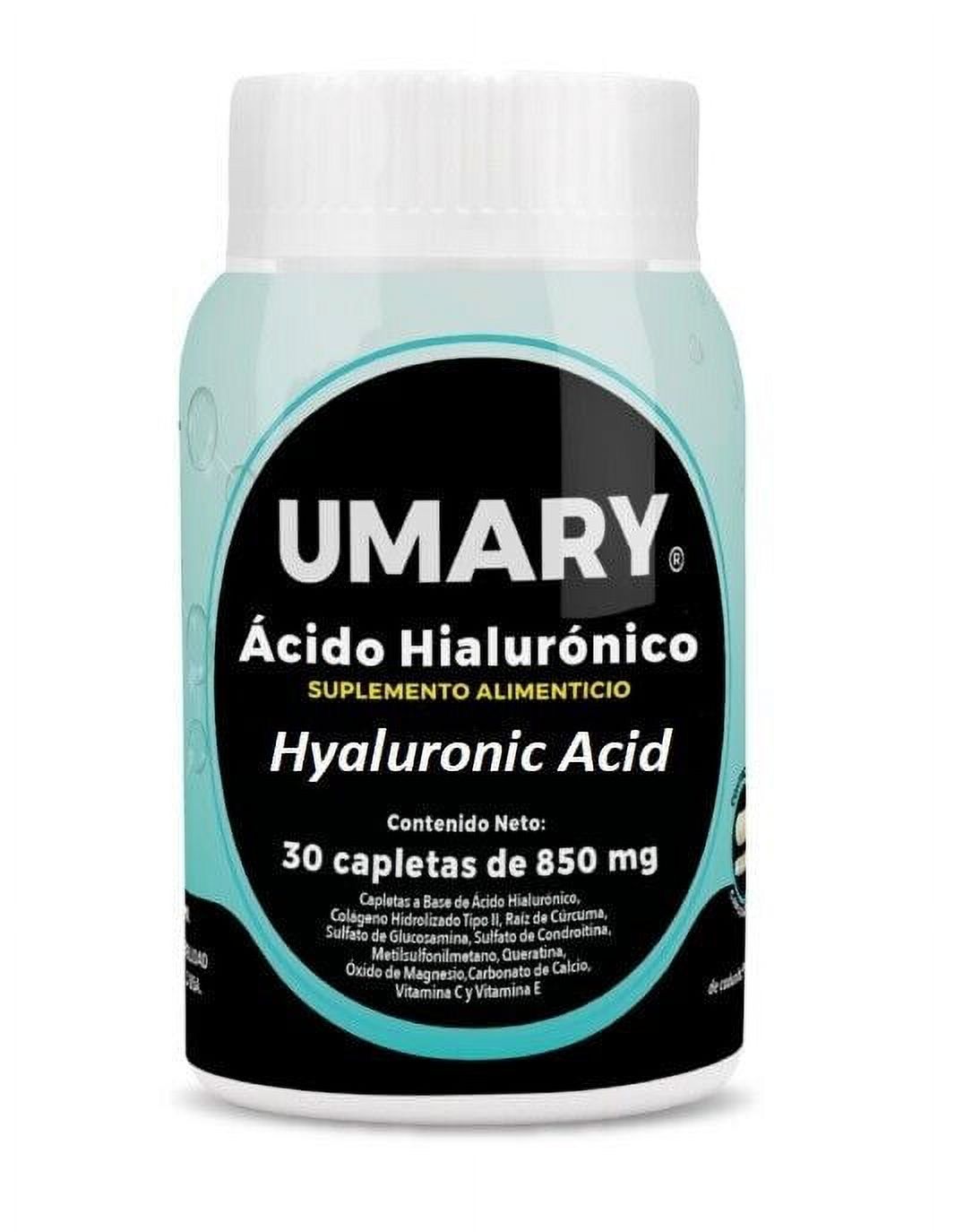 UMARY 850 Mg Hyaluronic Acid 30 Capsules Walmart UMARY 850 Mg Hyaluronic Acid 30 Capsules Walmart