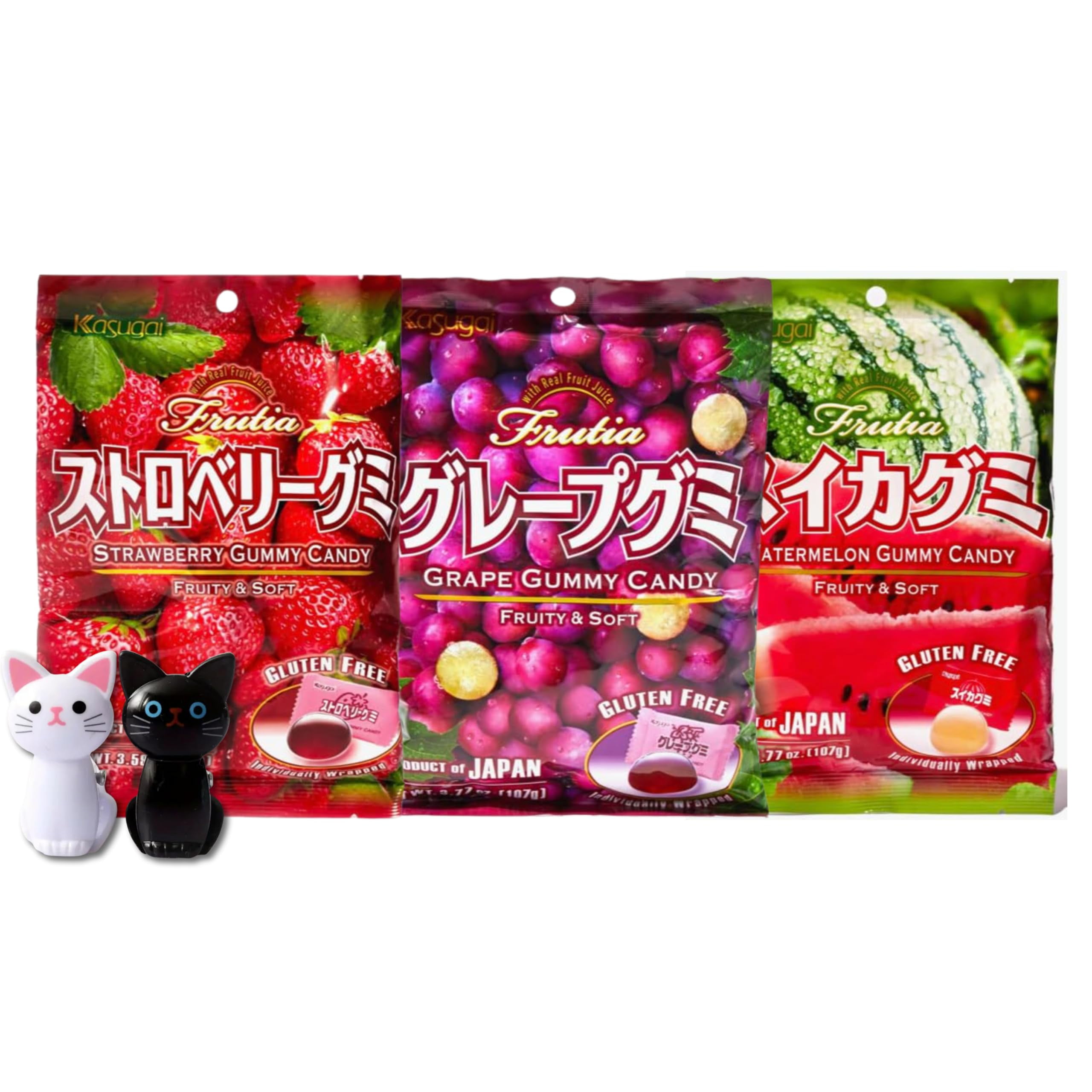 UMAYA - Kasugai Fruita KEF16 Gummies - Japanese Fruity & Soft 3 Pack ...