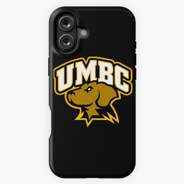 UMBC Logo Graphic Phone Case for iPhone 11-17 Pro Max Protective Cover ...