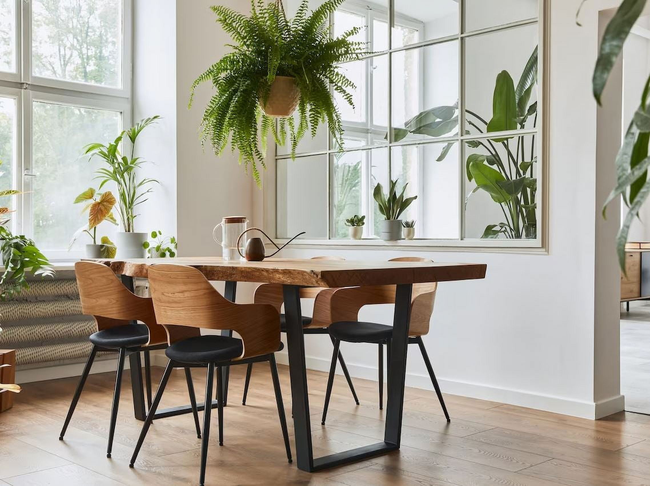 Handmade Modern Solid Wooden Dining Table for Large Kitchen and Home ...