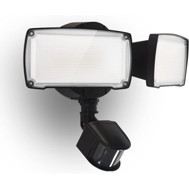 LEONLITE Dual-head LED Outdoor Security Light, 1400lm Motion Activated ...