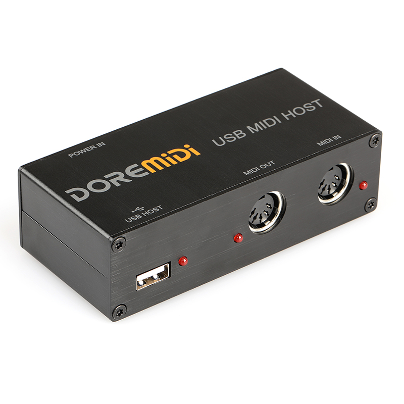 UMH-10 USB MIDI HOST Box Midiplus 16-Channel MIDI Interface Five-Pin ...