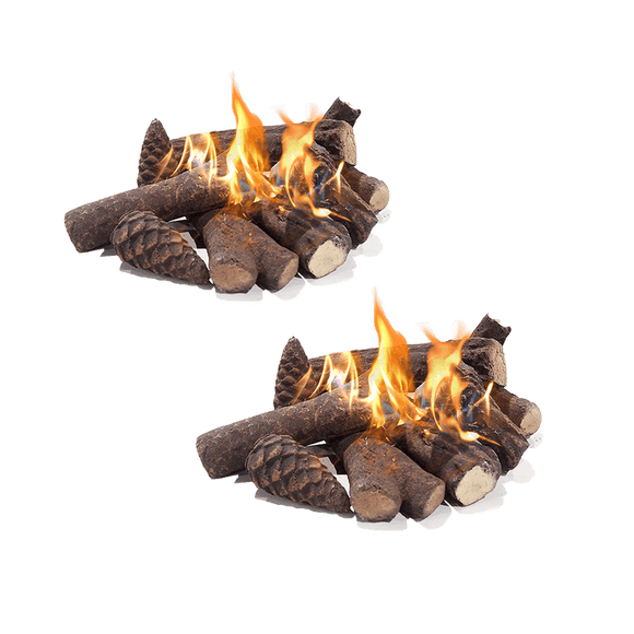 Faux Fireplace Logs