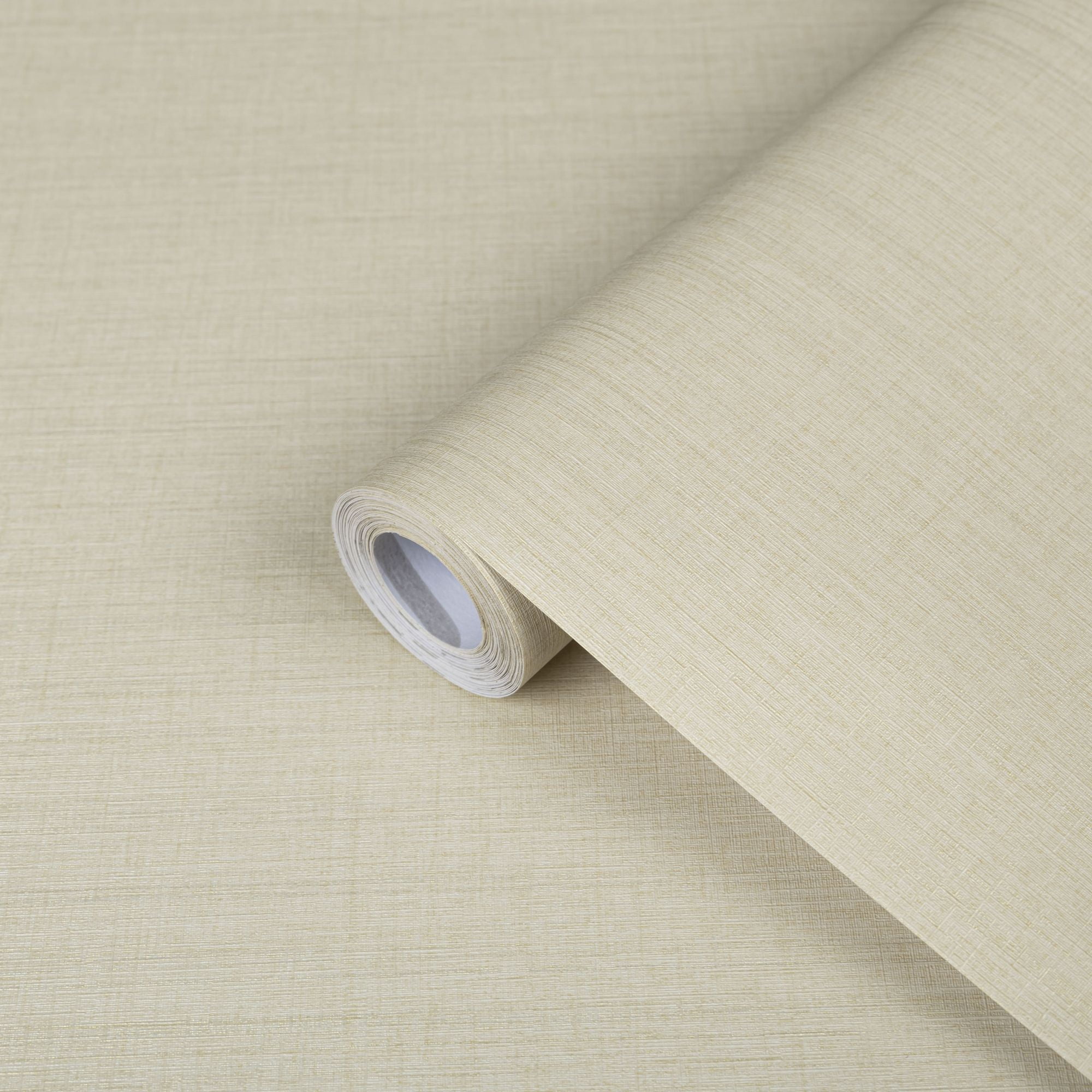 UMIGGEE 15.7-in x 236-in Beige/Cream Texture Wallpaper Faux Grasscloth ...