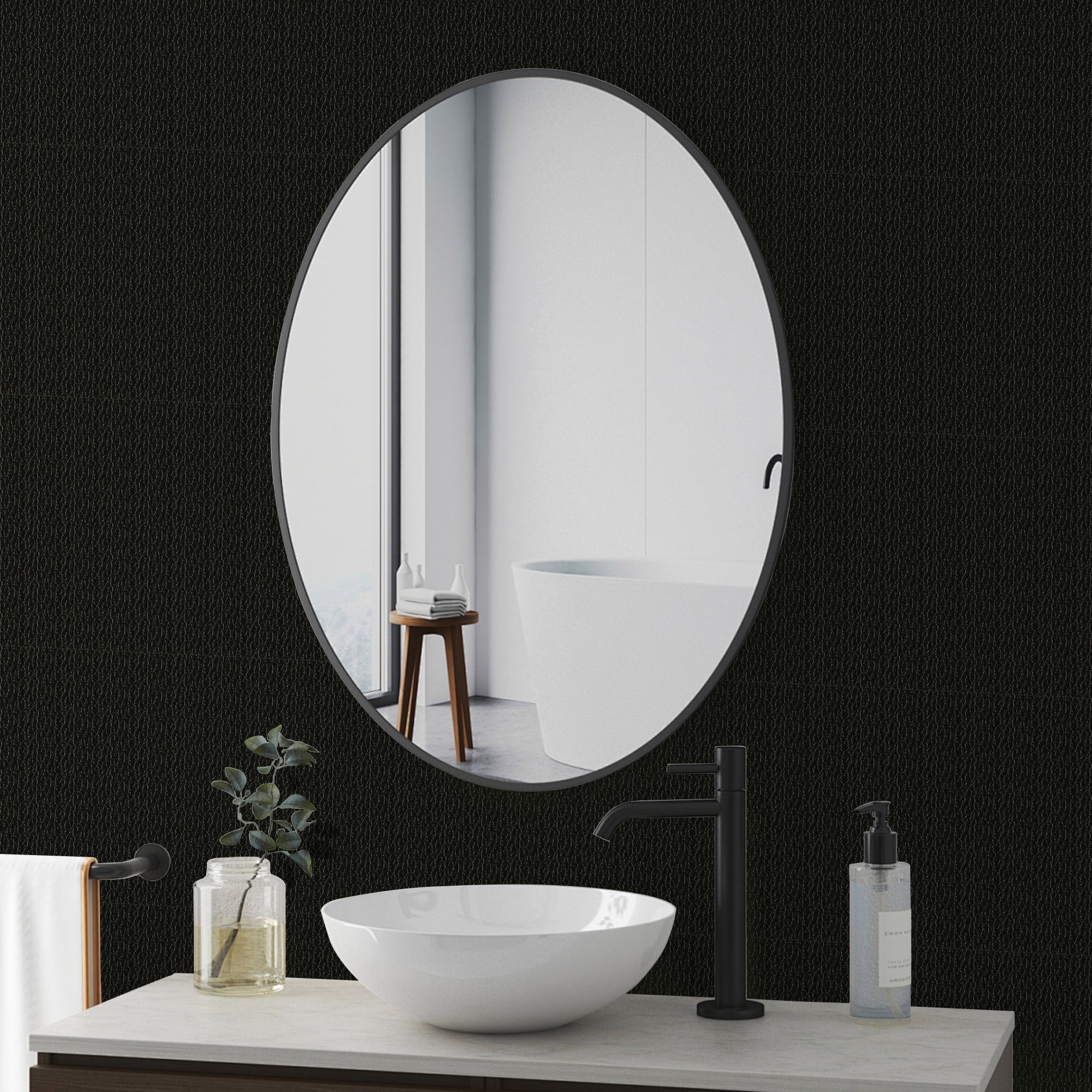 UMIGGEE Black Wallpaper Peel and Stick Wallpaper 15.7-in x 118-in ...