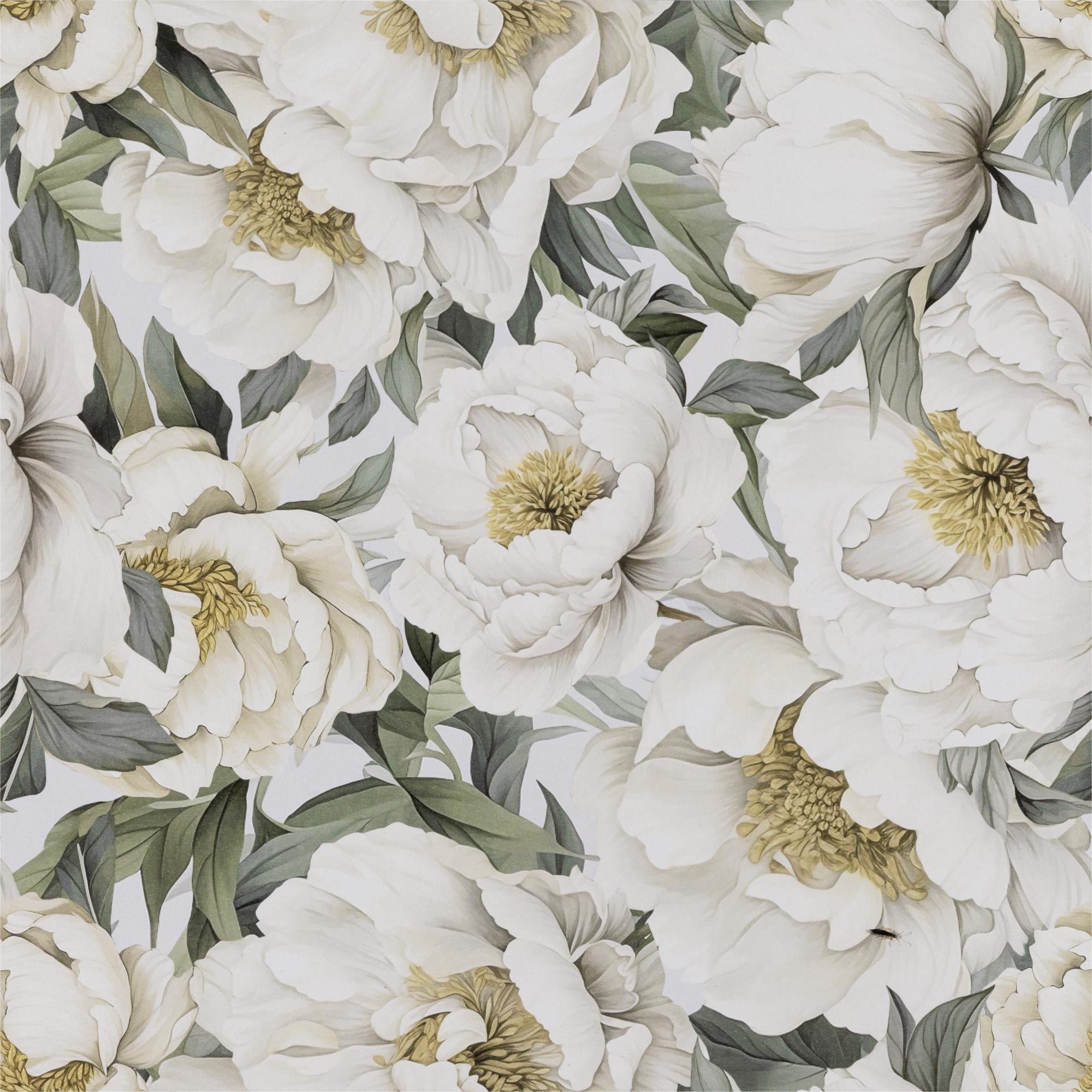 UMIGGEE Floral Peel and Stick Wallpaper 17.7-in x 236-in Multi-color ...