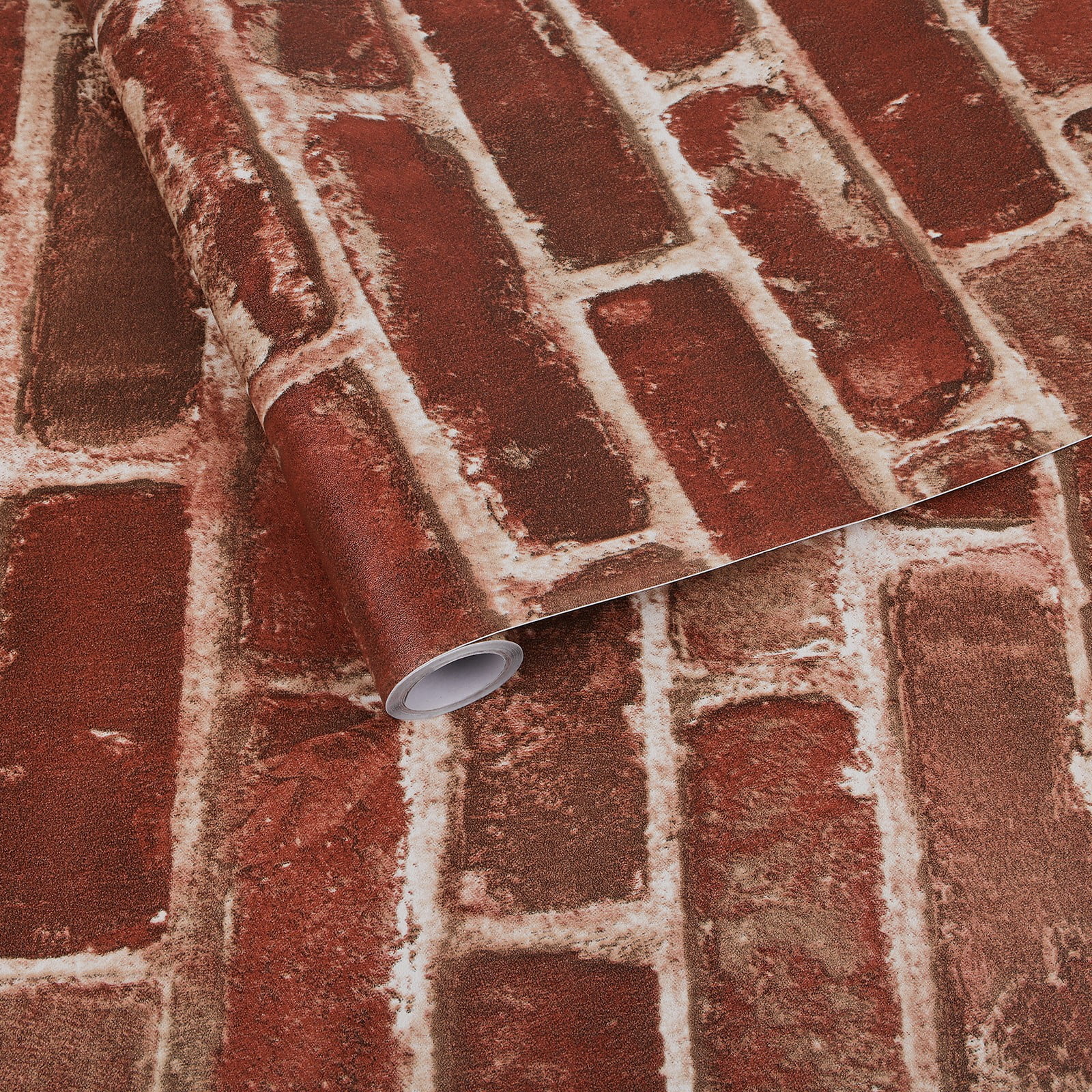 UMIGGEE Red Brick Wallpaper Peel and Stick Wallpaper Vinyl Self ...
