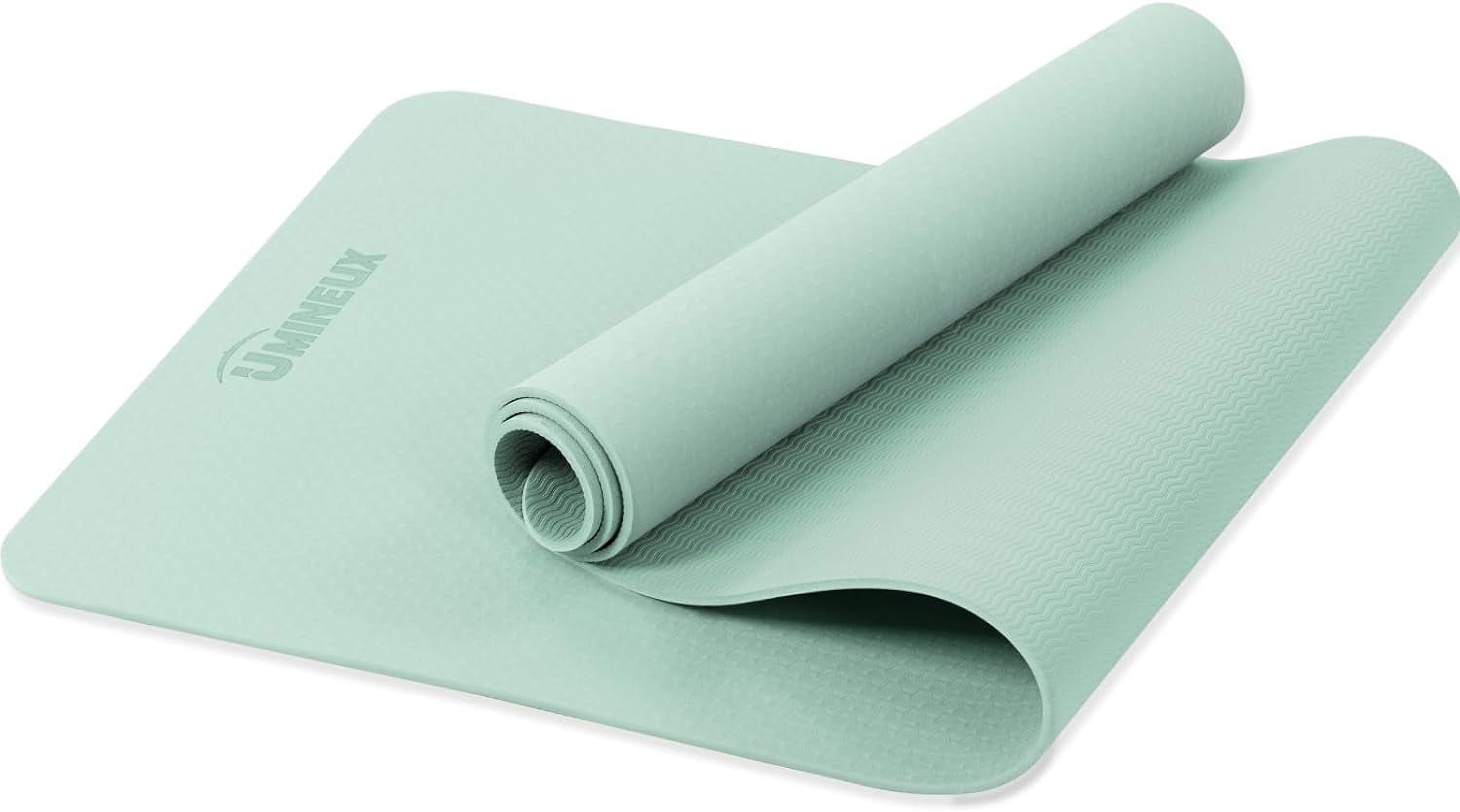 UMINEUX Yoga Mat Extra Thick 1/3'' Non Slip Yoga Mats for Women Eco ...