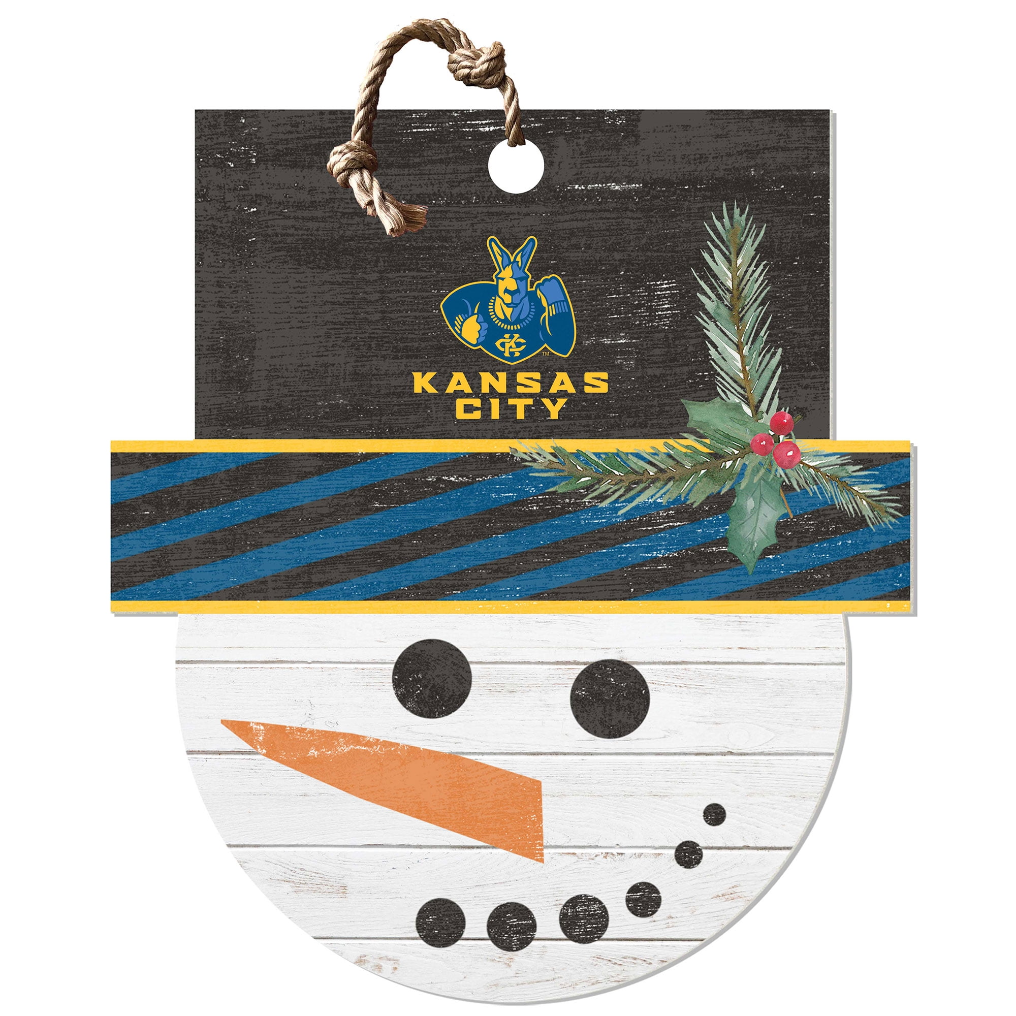 UMKC Kangaroos 18'' x 20'' Snowman Sign - Walmart.com