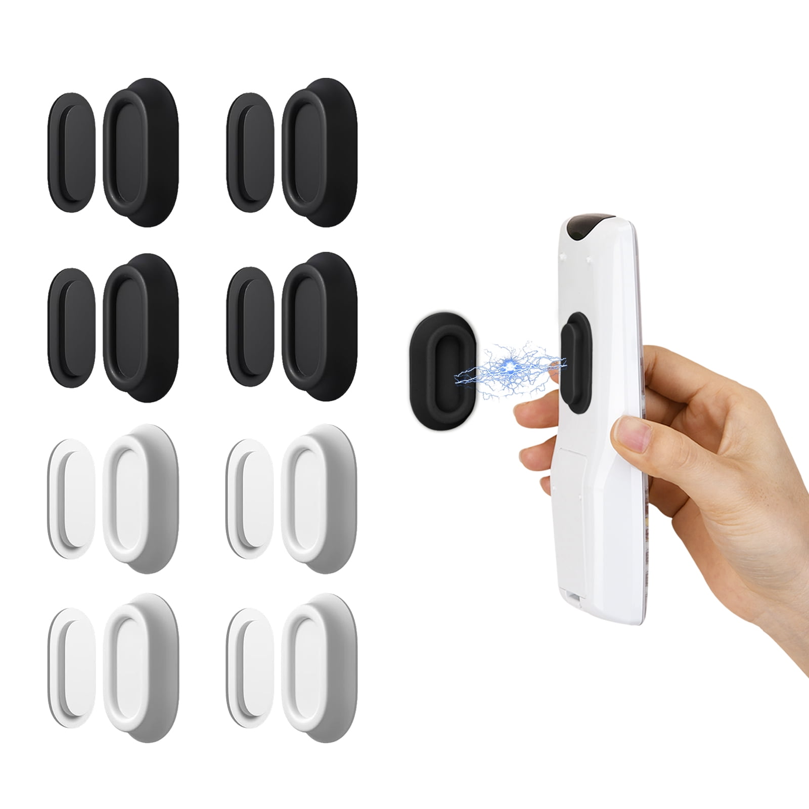 UMUST 8pcs Magnetic Remote Control Holder, Remote Control Holder for ...