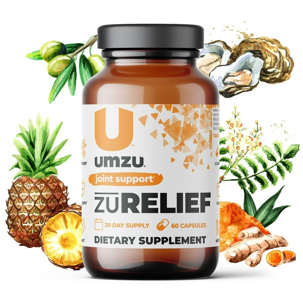 UMZU zuRelief: Support Comfort & Joint Health with Turmeric - Walmart ...