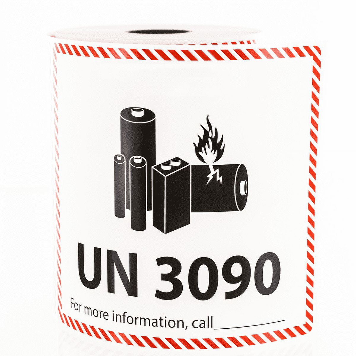 UN 3090 Lithium Battery Handling Labels - 4.75" x 4.5" - Walmart.com