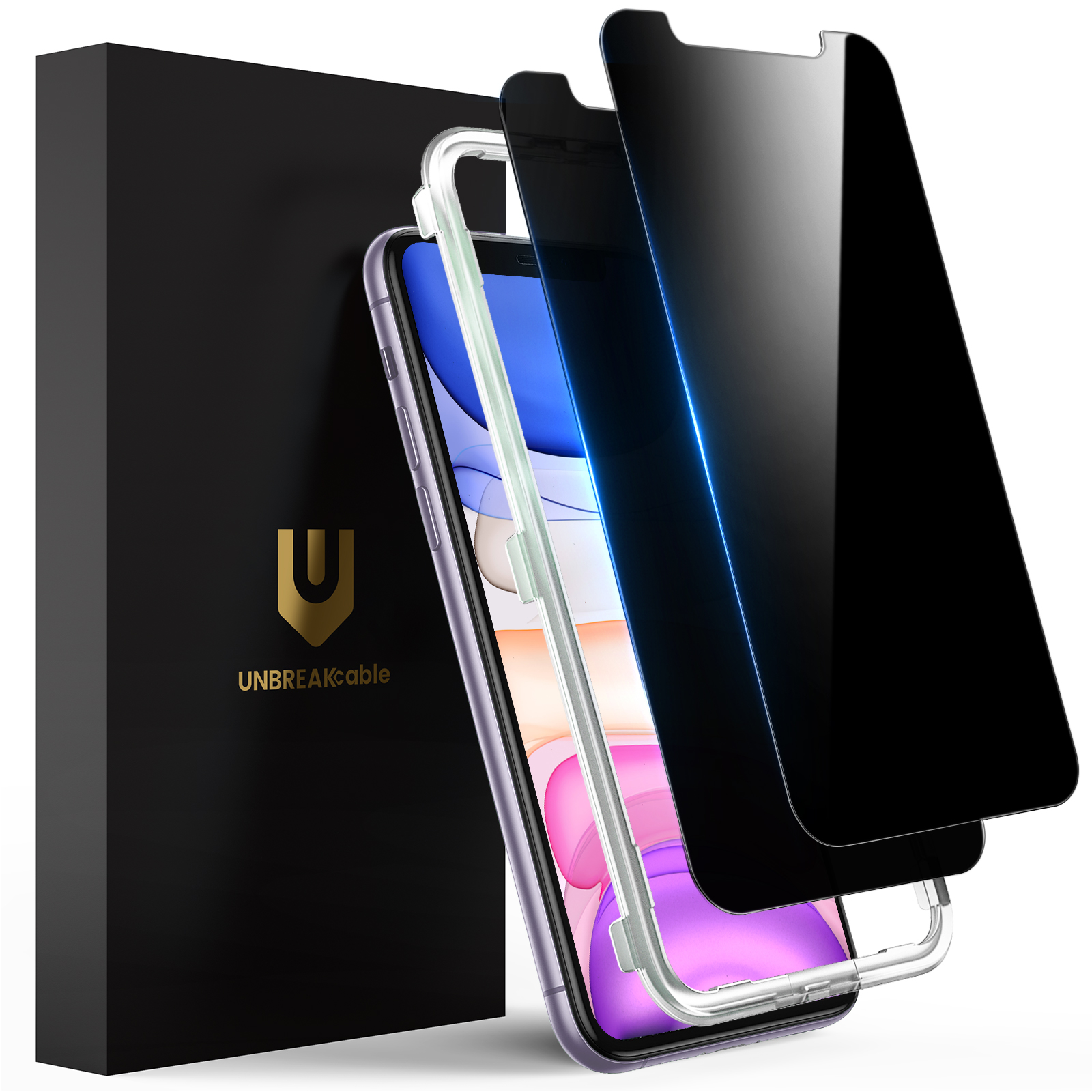 Rome Tech Tempered Glass Screen Protector for Apple iPhone 11 6.1 ...