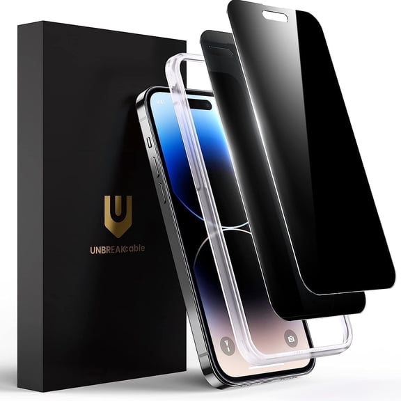 GJX 3 Pack Privacy Screen Protector Compatible with Iphone 17 Pro Max ...