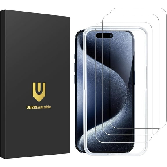 3 Pack Screen Protector for iPhone 17 Pro Max 6.9"，[9H+ Tempered Glass ...