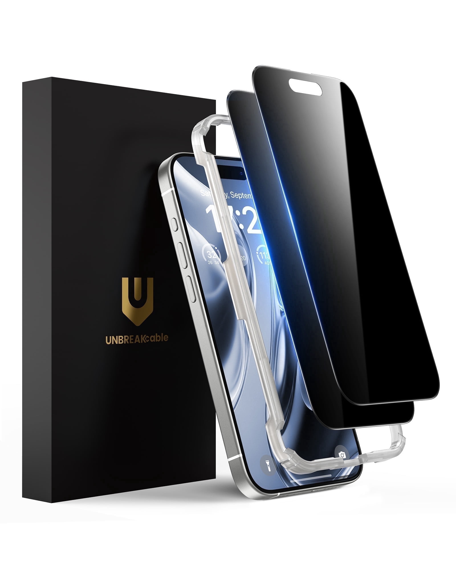 UNBREAKcable Privacy Screen Protector for iPhone 17 Pro 6.3 inch, 28¬∞ ...