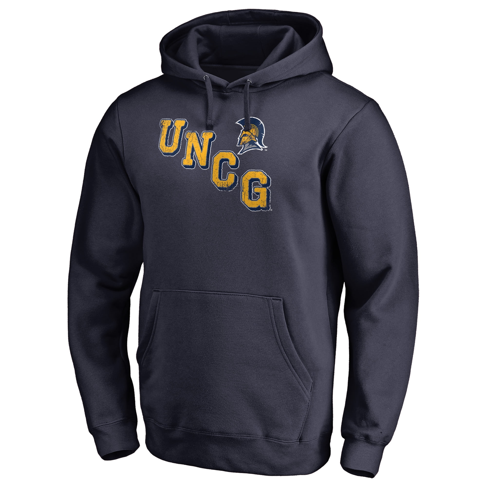 UNCG Spartans Acronym Pullover Hoodie - Navy Blue - Walmart.com