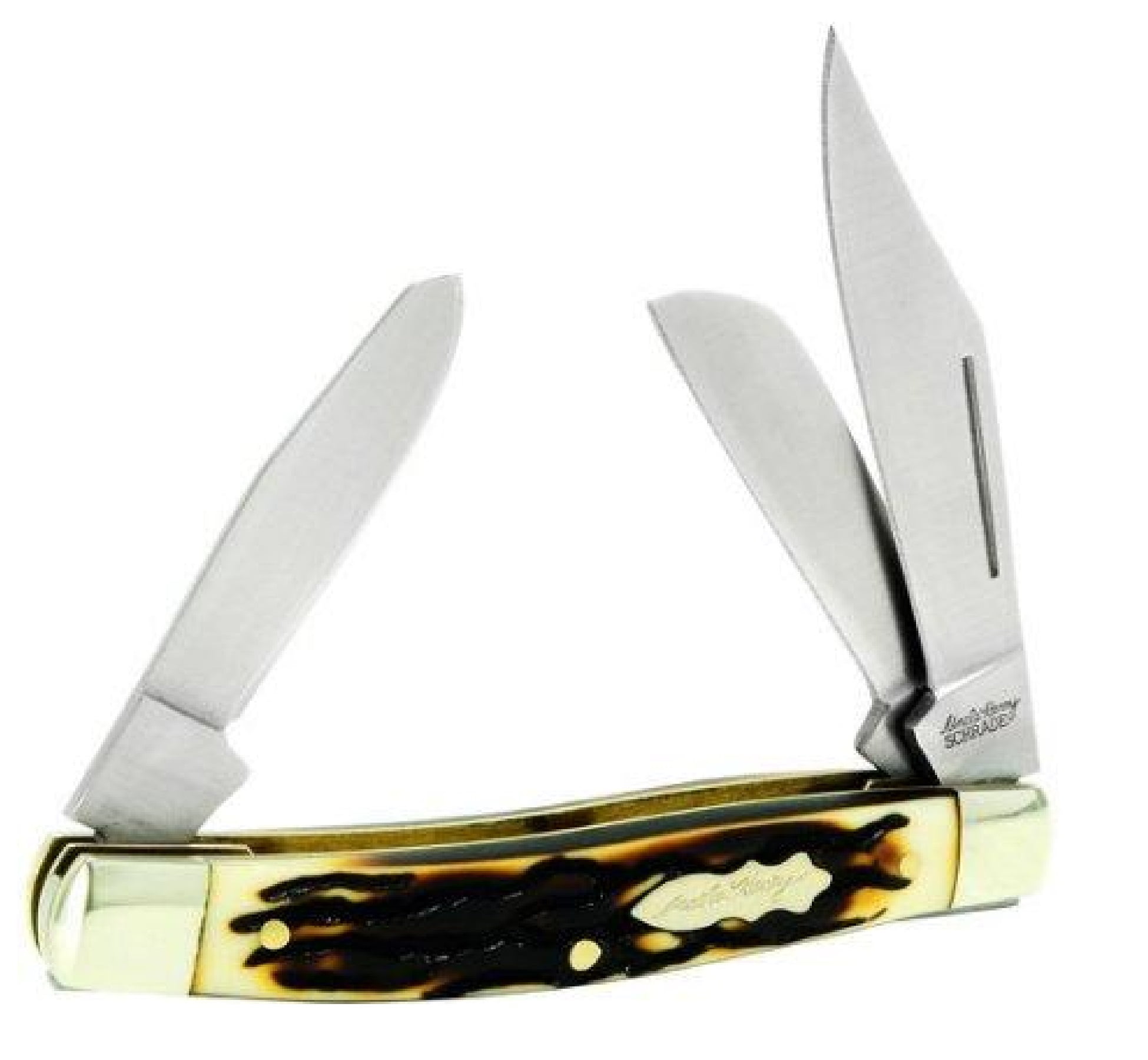 Uncle Henry Rancher Knife, 2.5" 7Cr17 SS Clip Point/Sheepsfoot/Spay ...