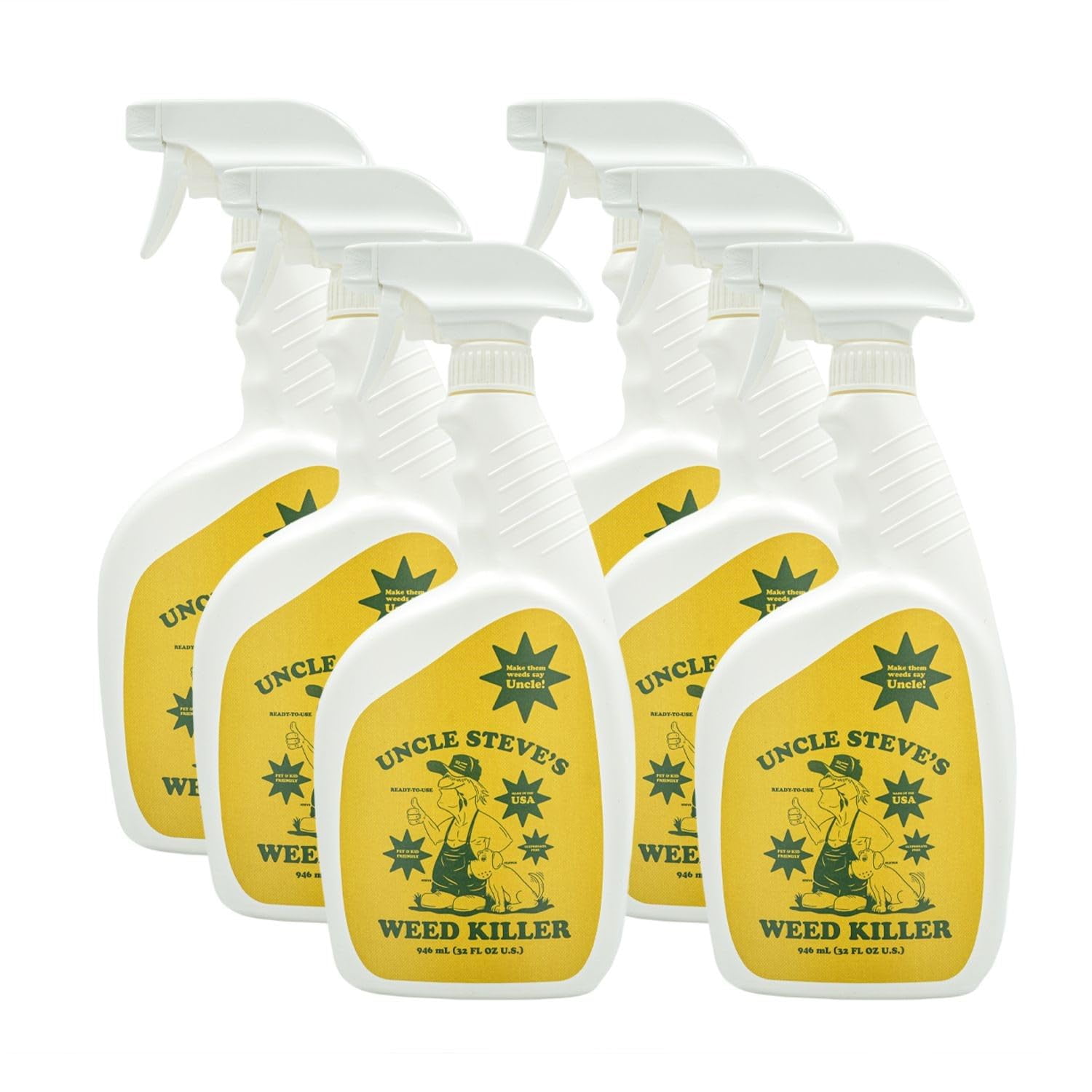 UNCLE STEVE'S® Weed Killer (6, 32 Fl Oz) - Walmart.com