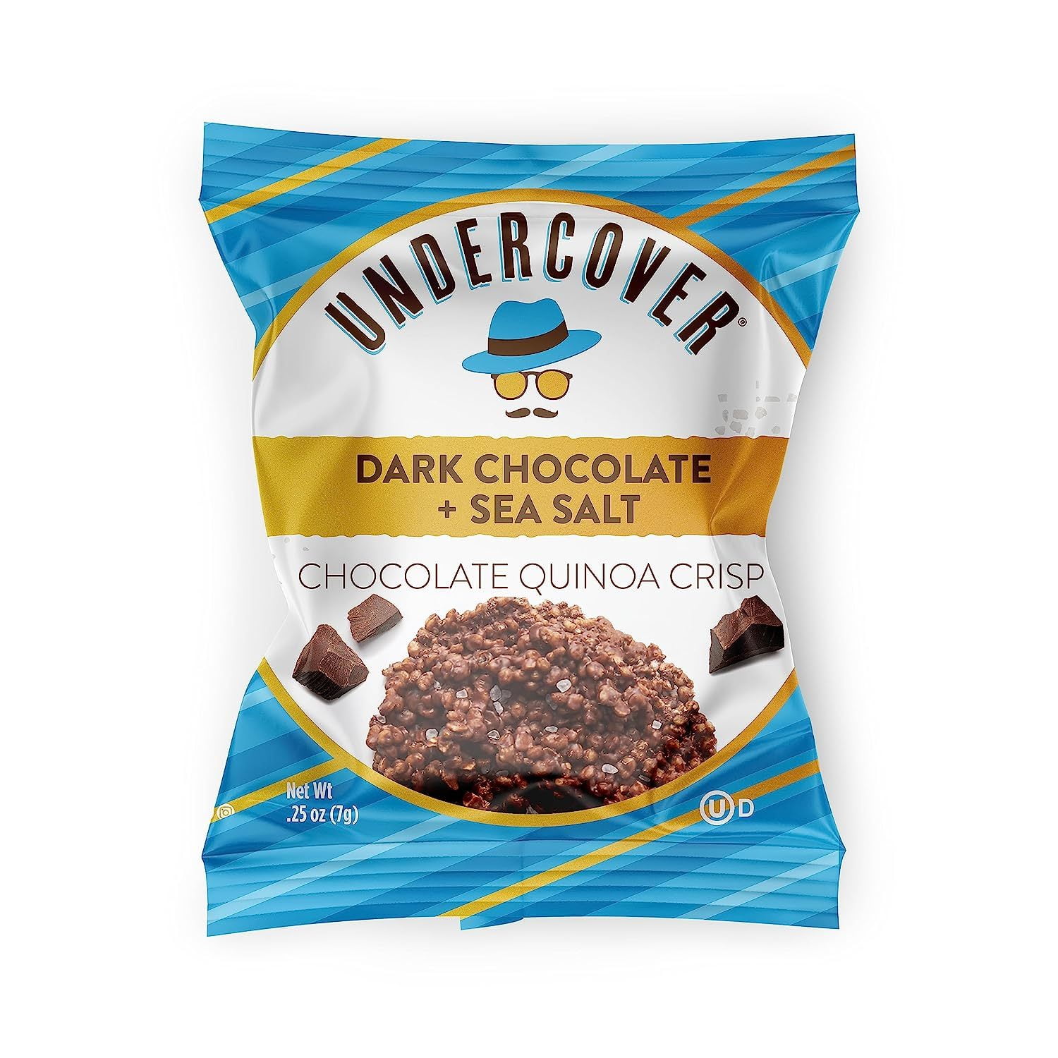 Undercover Foods - Dark Chocolate Quinoa Crisps, 70 Pack: 30 Sea Salt ...