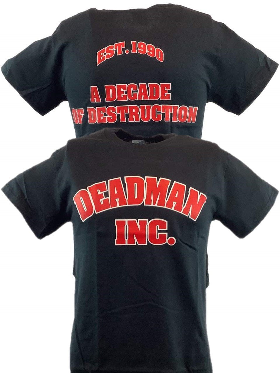 WWE UNDERTAKER Deadman Inc Decade of Destruction T-shirt, XL Size ...