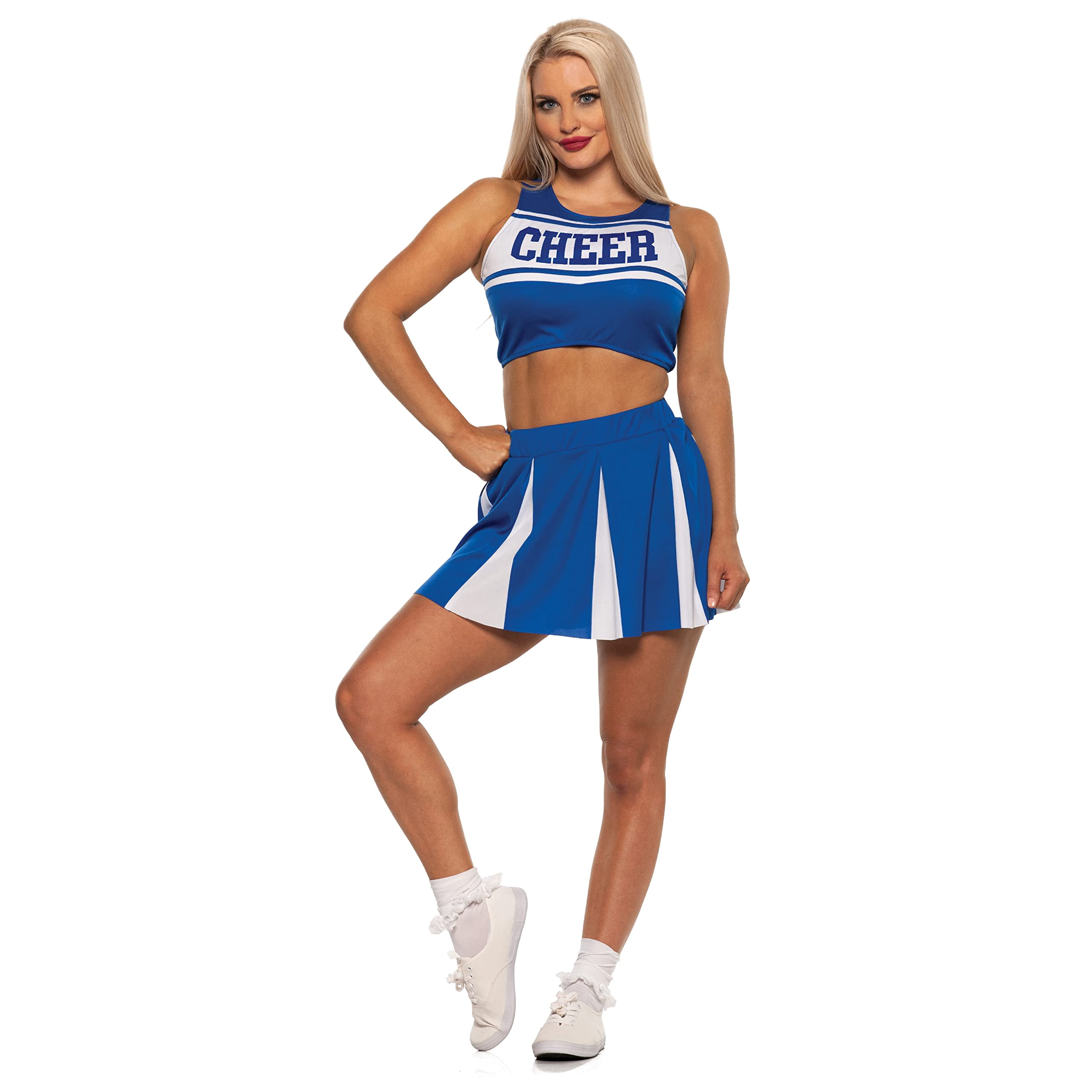 UNDERWRAPS Cheer Leader Two-Piece Costume - Cute Halloween Costume for ...