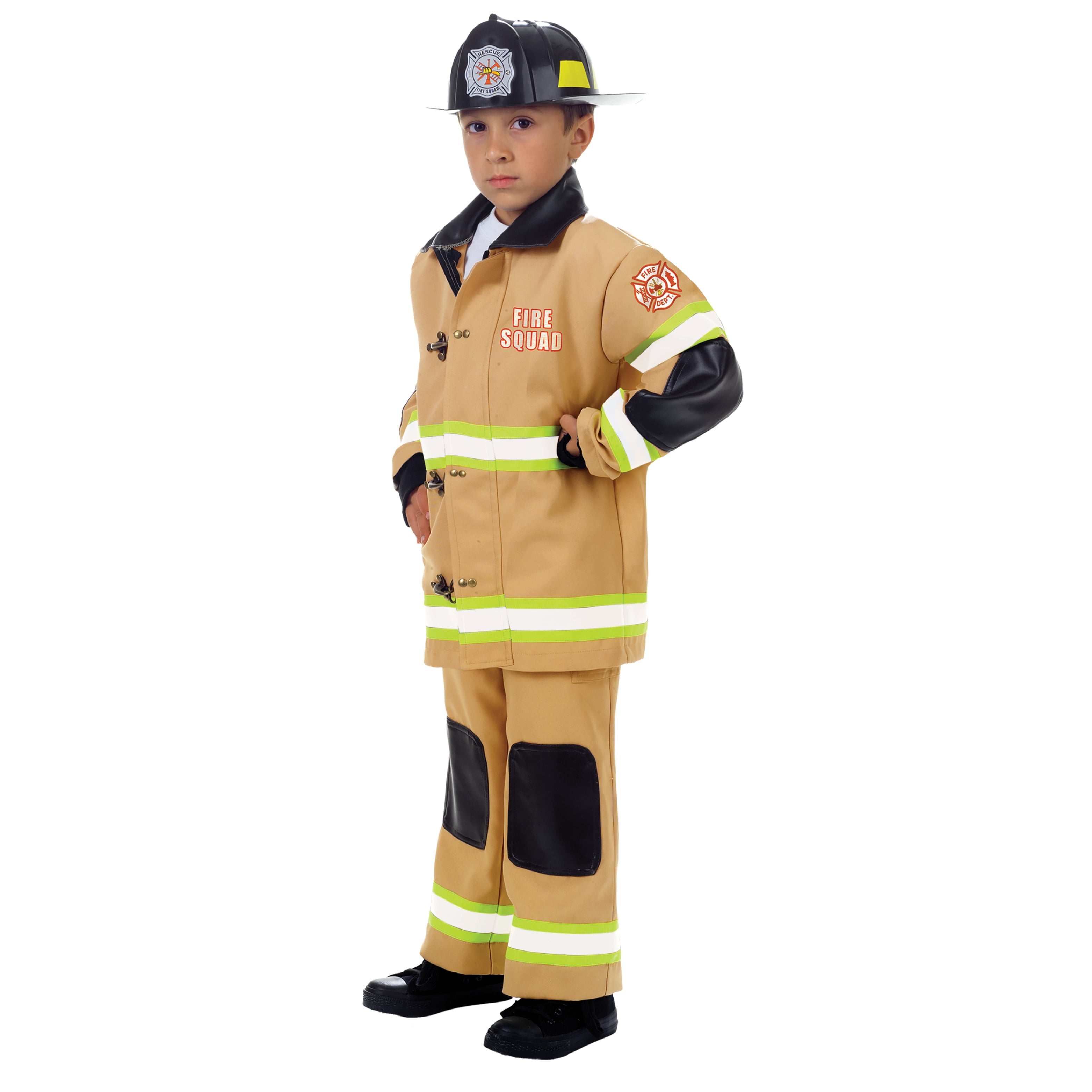 UNDERWRAPS Cool Firefighter Child Costume - Cute Costume for Kids ...
