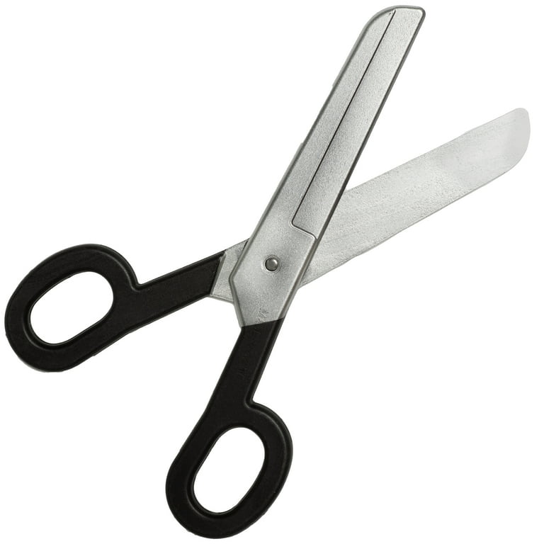 huge plastic scissors