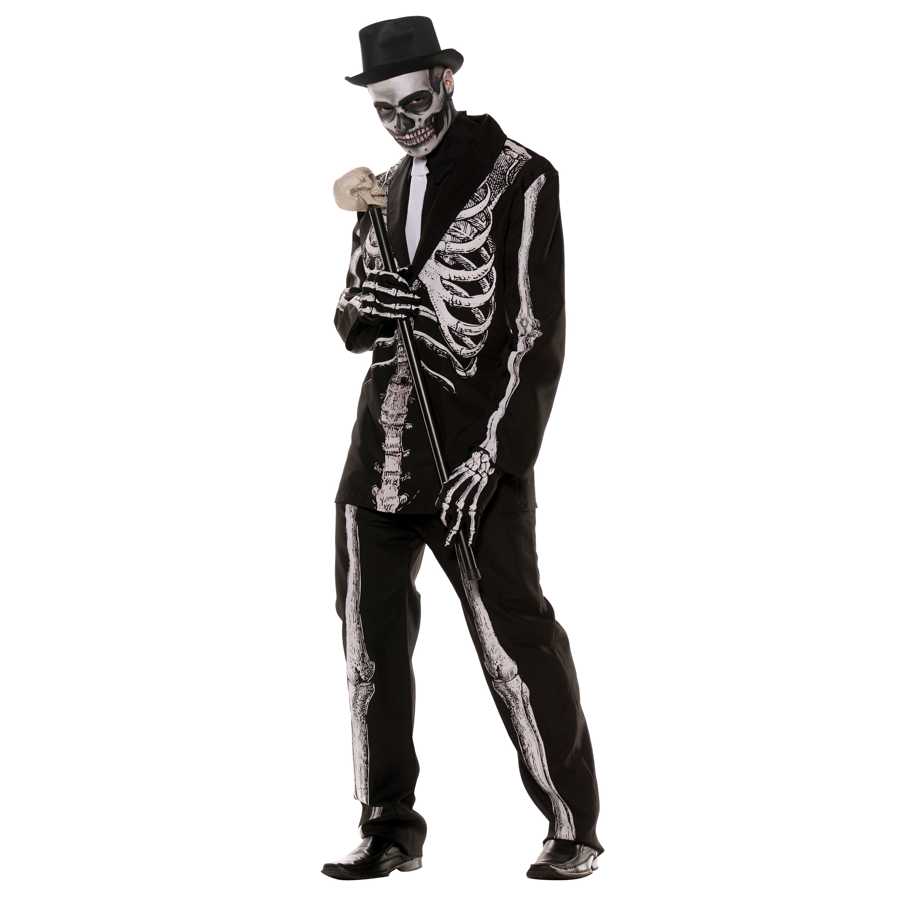 UNDERWRAPS Men's Men's Skeleton Suit - Bone Daddy Costume, Halloween ...