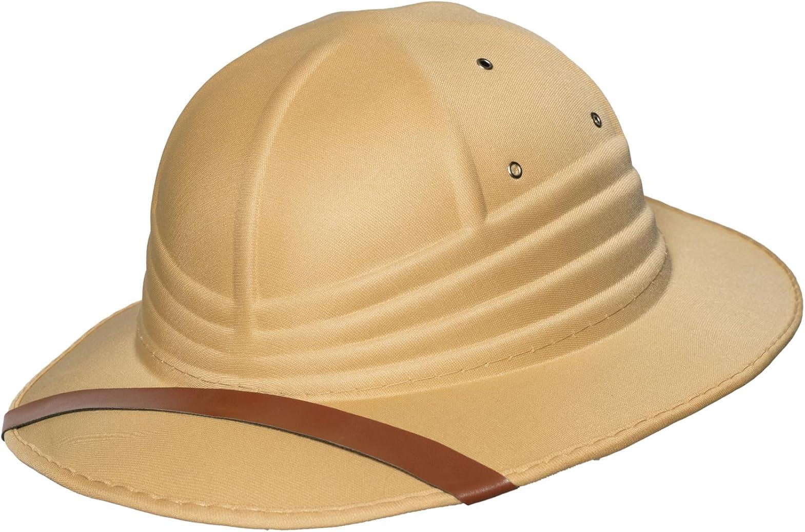 UNDERWRAPS Mens Safari Pith Helmet Dr Livingston I Presume Lion Tamer ...