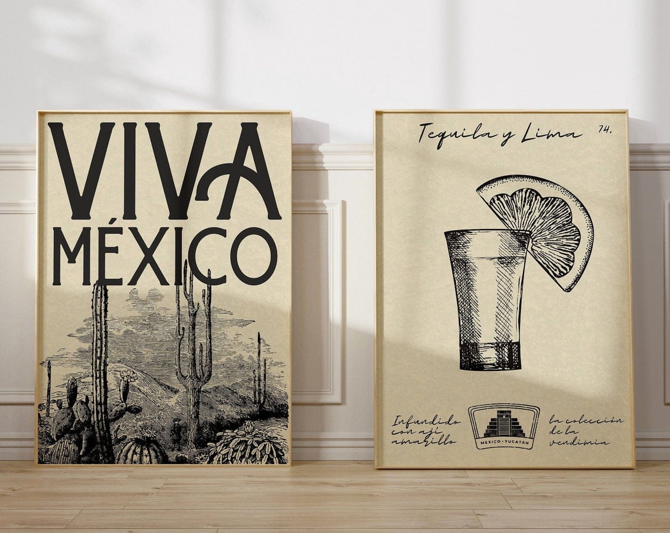 Luvia Mexico Art Posters Mexico Mexico Travel Posters Vintage Tequila ...