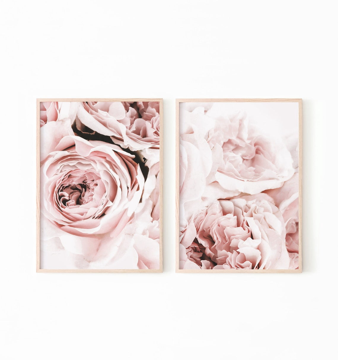 UNFFRAMED Set Of 2 Posters Peony Wall Art, Peony Poster, Flower Poster ...