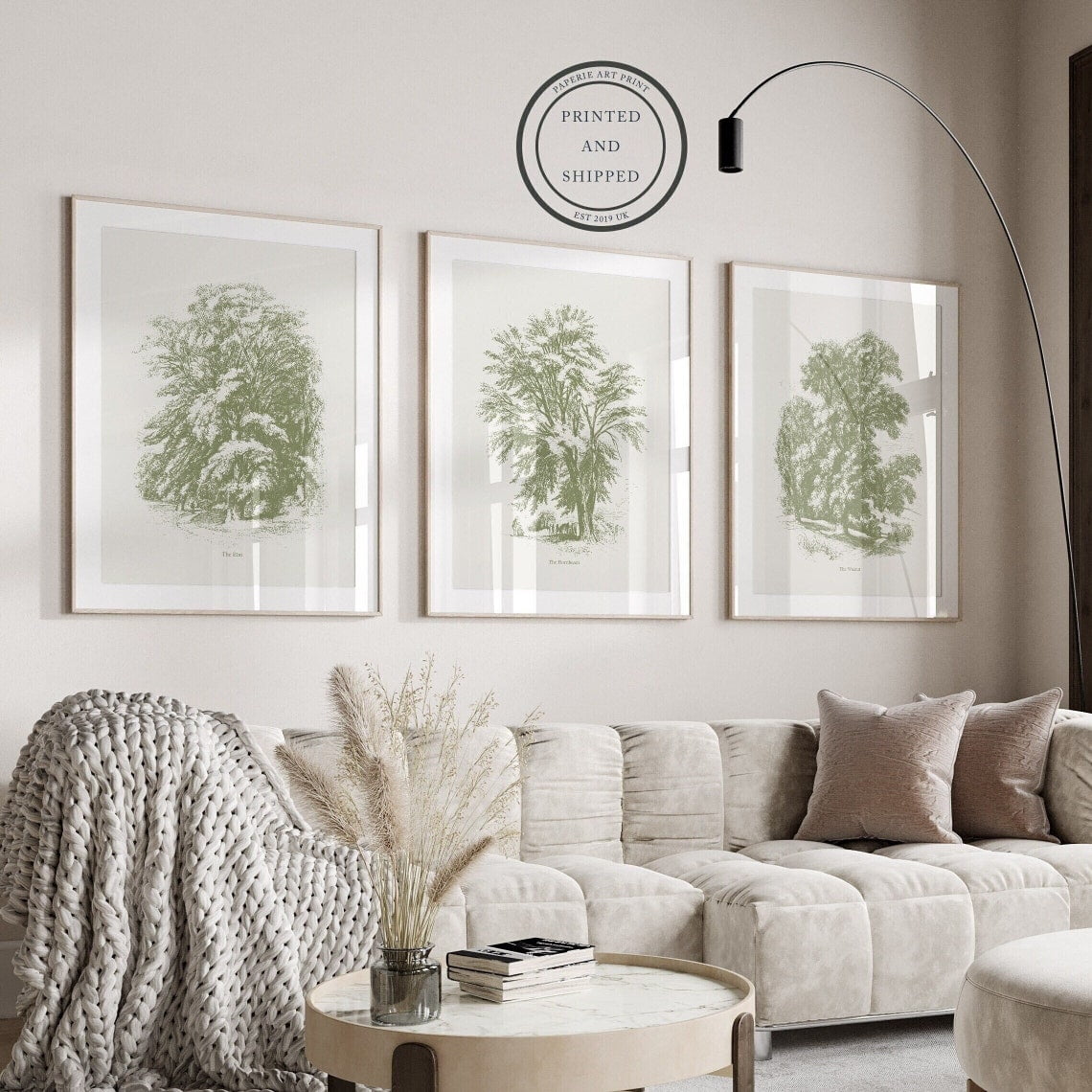 UNFFRAMED Tree Sketch Posters, Tree Poster, Tree Botanical Art, Plant ...