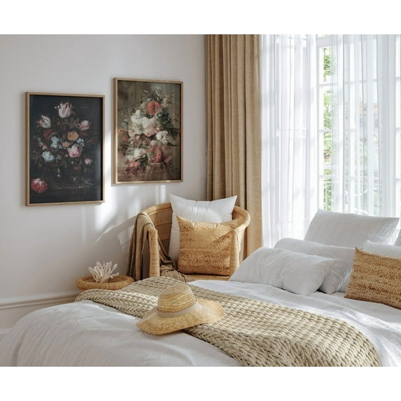 UNFFRAMED Vintage Flower Prints, Coquette Prints, Prints, Flower Wall ...