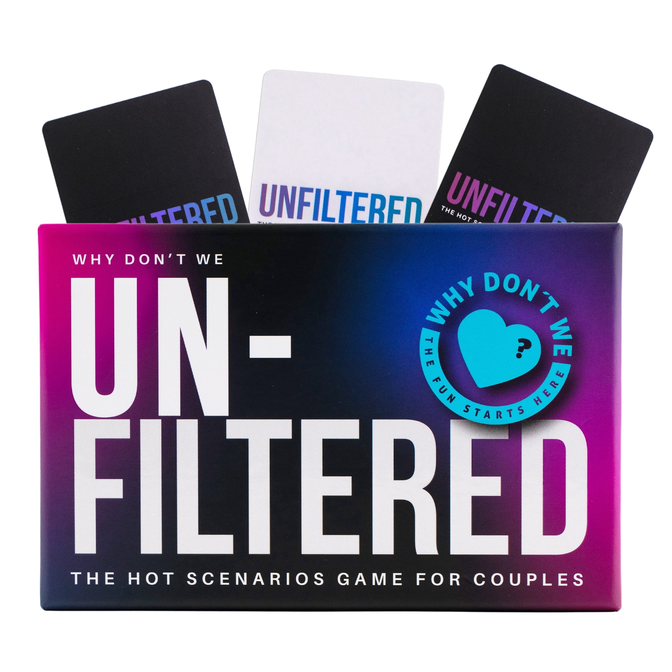UNFILTERED Couples Card Game – 400 Conversation Cards for Deep ...