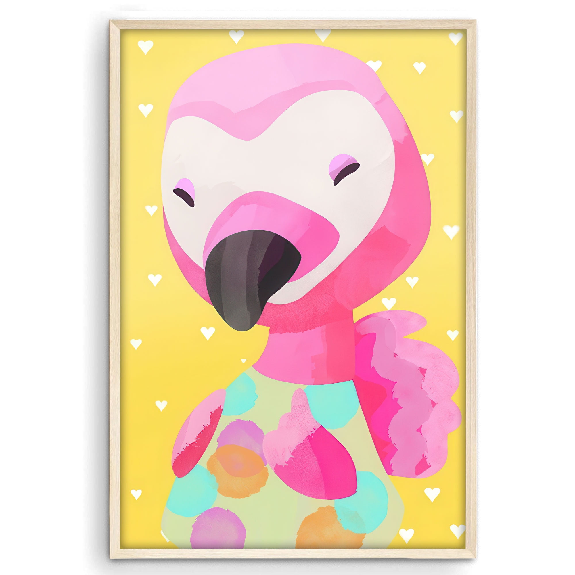 UNFRAMED Eastern Print Flora Poster - Animal Crossing Harv’s Island ...